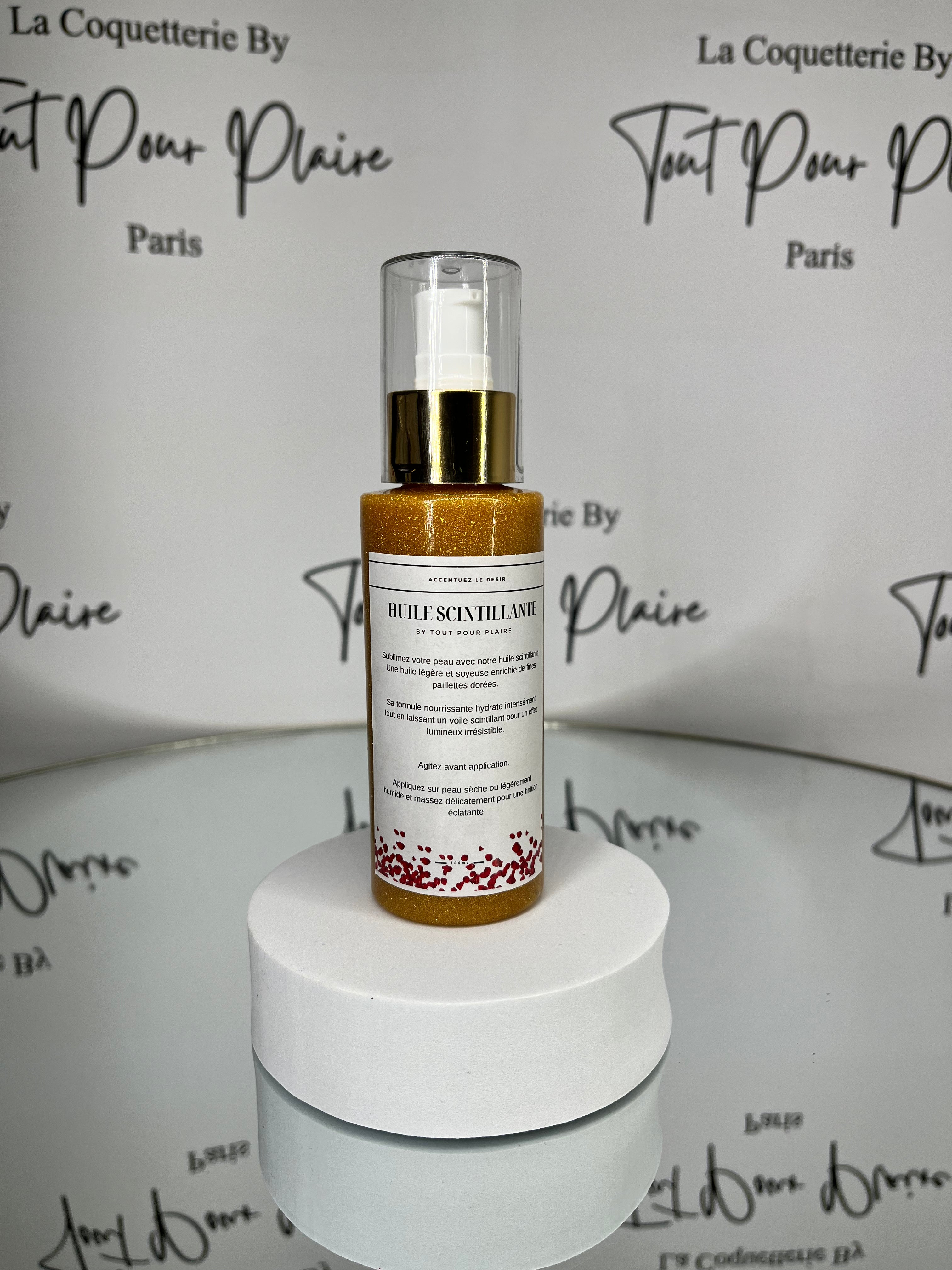 Huile Scintillante – TOUT POUR PLAIRE PARIS